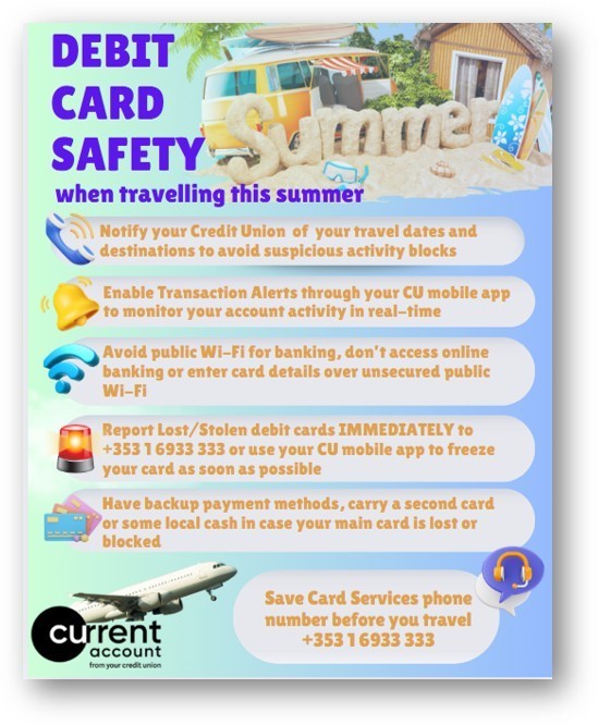 Tower Credit Union | Top Tips to Keep Your Debit Card Safe While Travelling